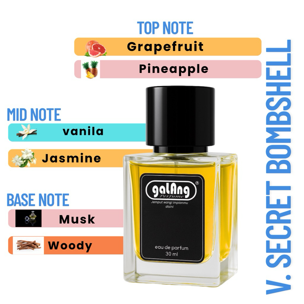 Jual GALANG Perfume - VICTORIA'S SECRET BOMBSHELL | Shopee Indonesia