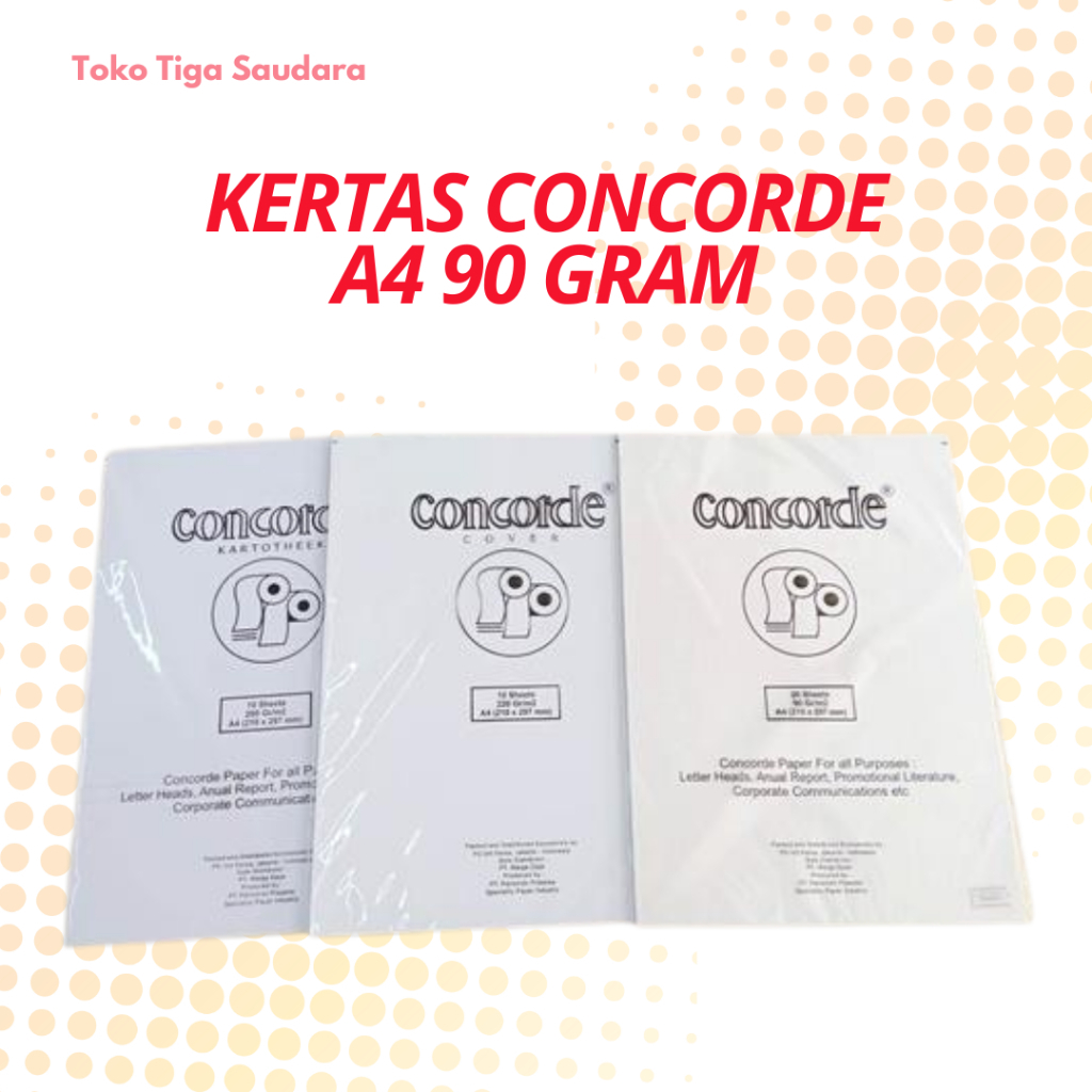 Jual Kertas Concorde Putih A4 90 GSM 100 Lembar | Shopee Indonesia