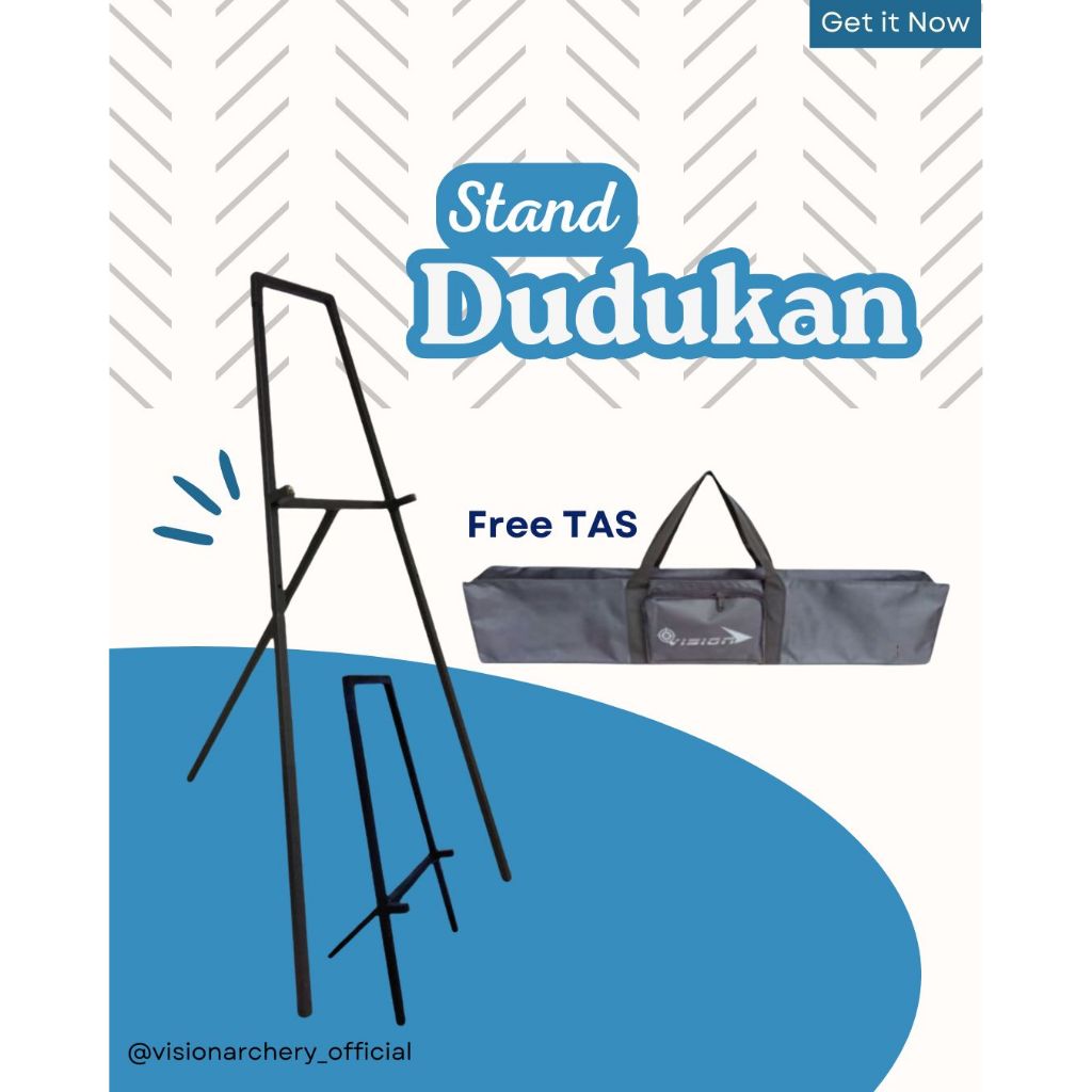 Jual Stand Sasaran Panah Dudukan + Tas / Cagrak Target Panah Stand Busa ...