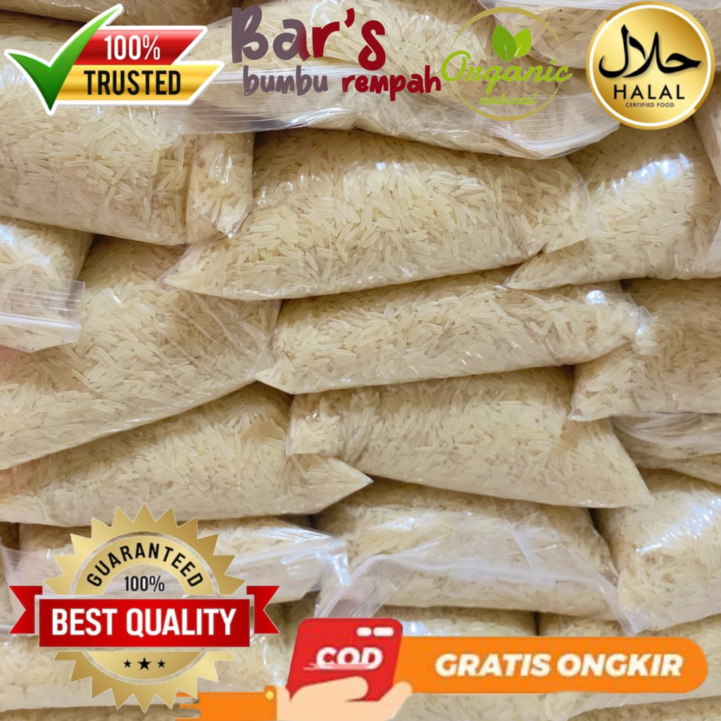 Jual Beras basmati 500gr beras arab india cck utk masak nasi kebuli ...