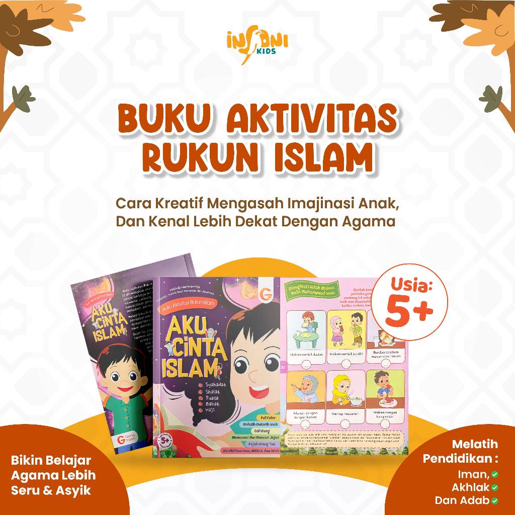Jual Buku Cinta Islam Aktivitas Rukun Islam Untuk Anak | Shopee Indonesia