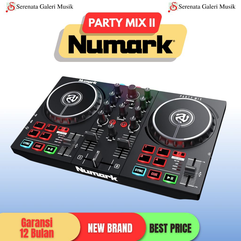Jual Numark Party Mix II MK2 DJ Controller | Shopee Indonesia