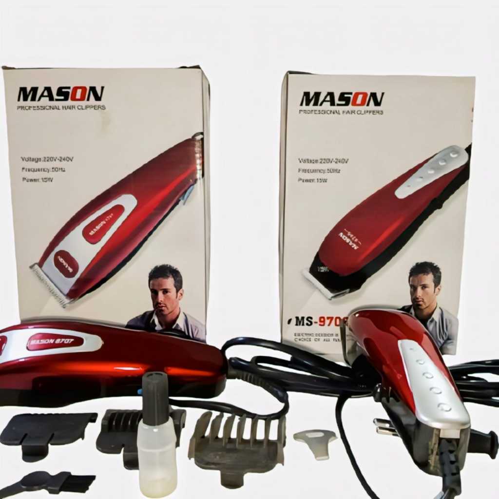 Jual Mesin Cukur Elektrik Multifungsi Mason MS-9706 / MS-9707 | Shopee ...