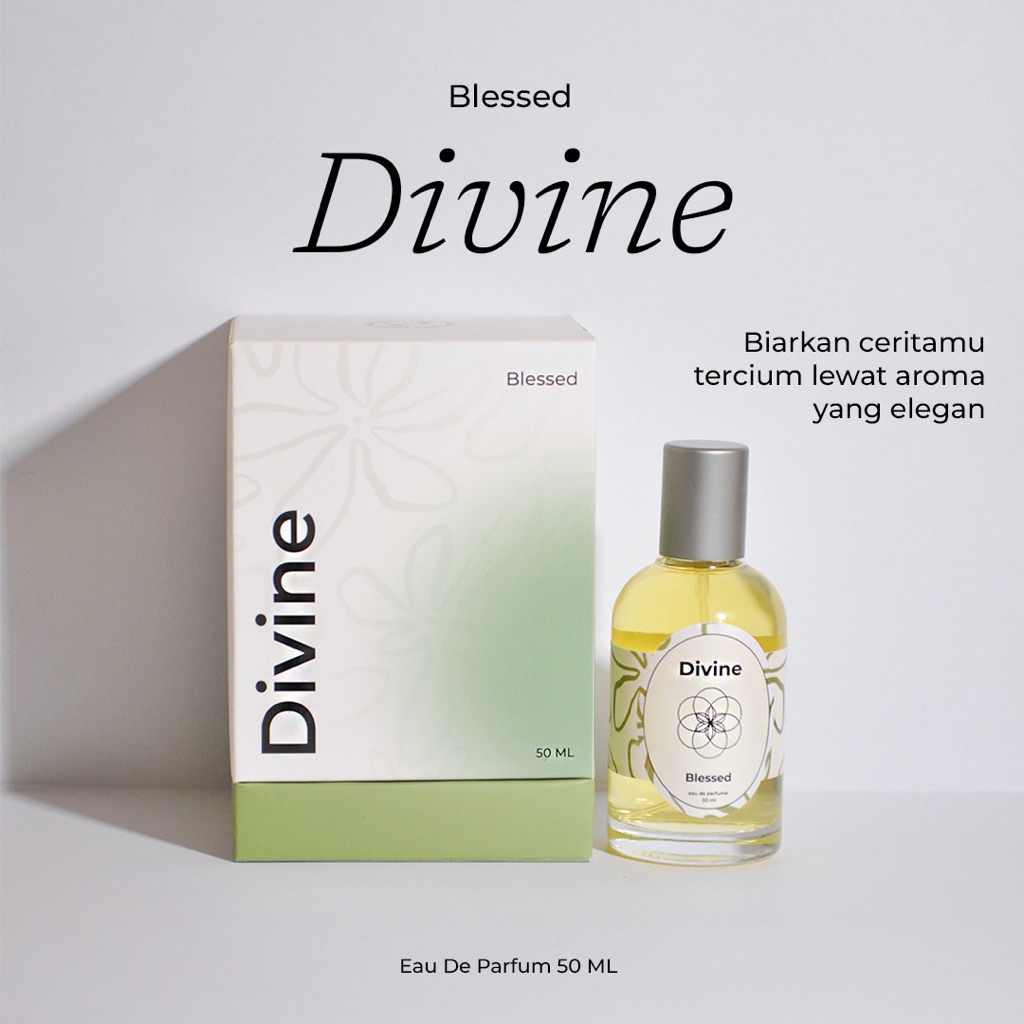 Jual Parfum Blessed Divine 50ml – Vanilla Jasmine | Parfum Unisex ...
