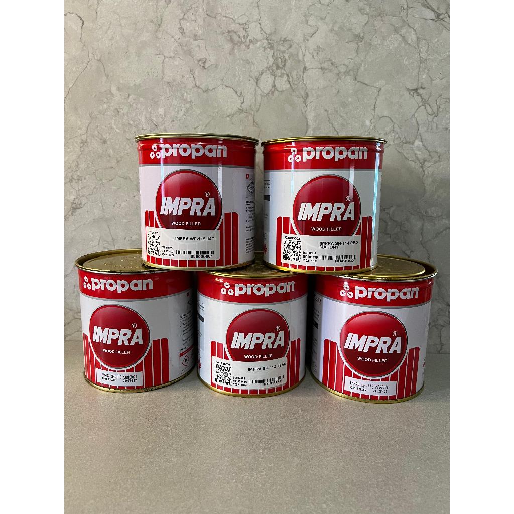 Jual DEMPUL IMPRA 1 KG / PROPAN IMPRA Wood Filler - Solusi Sempurna ...