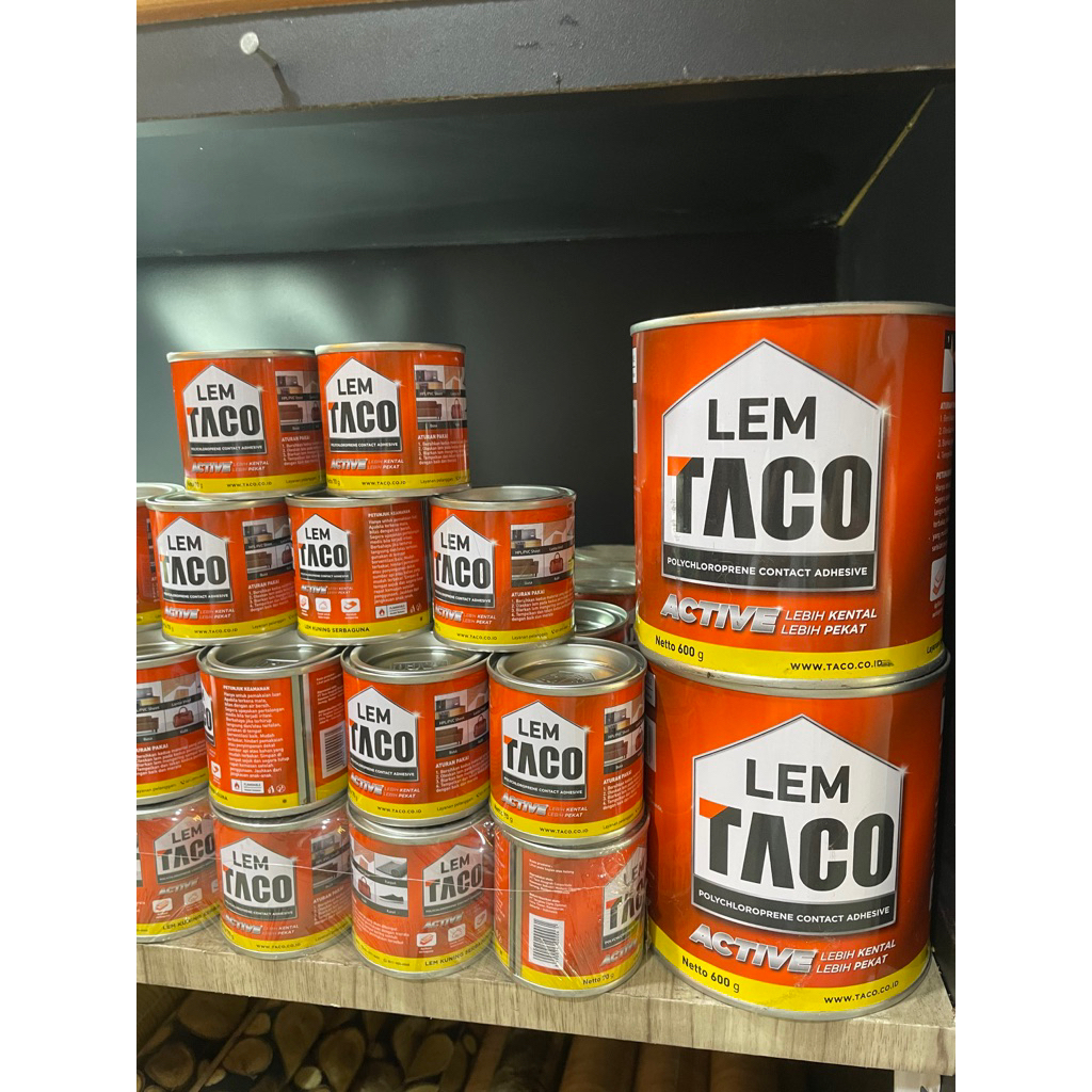 Jual Lem Kuning /Lem TACO / Lem perekat | Shopee Indonesia