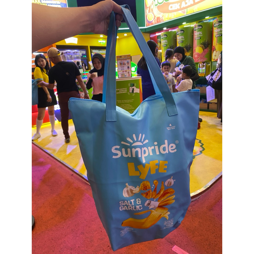 Jual jastip prj 2025 / sunpride lyfe snack free tote bag / tote bag ...