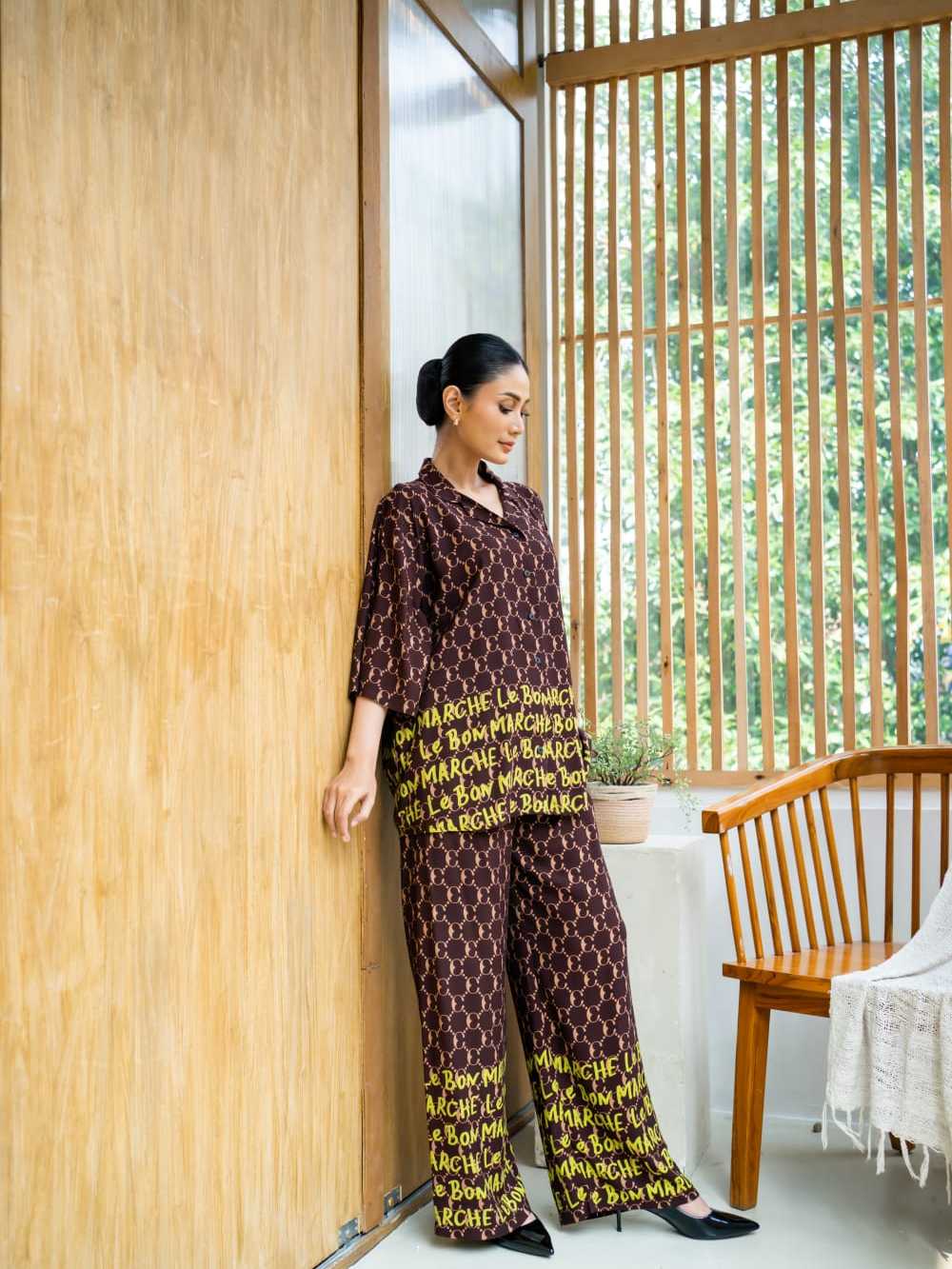 Jual CE HOMEWEAR LE GRANDE SERIES ONESET DRESS RAYON CHALIS PREMIUM ...