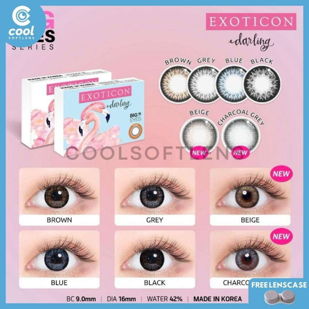 Jual Softlens X2 DARLING 16 MM Normal & Minus (-0,50 S/D -6,00) By X2 ...