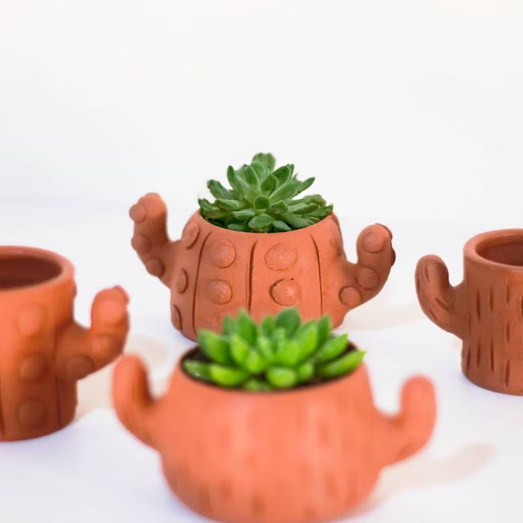 Jual (PM13) Pot Mini Kaktus | Pot Mini Sukulen | Pot Terakota | Pot ...