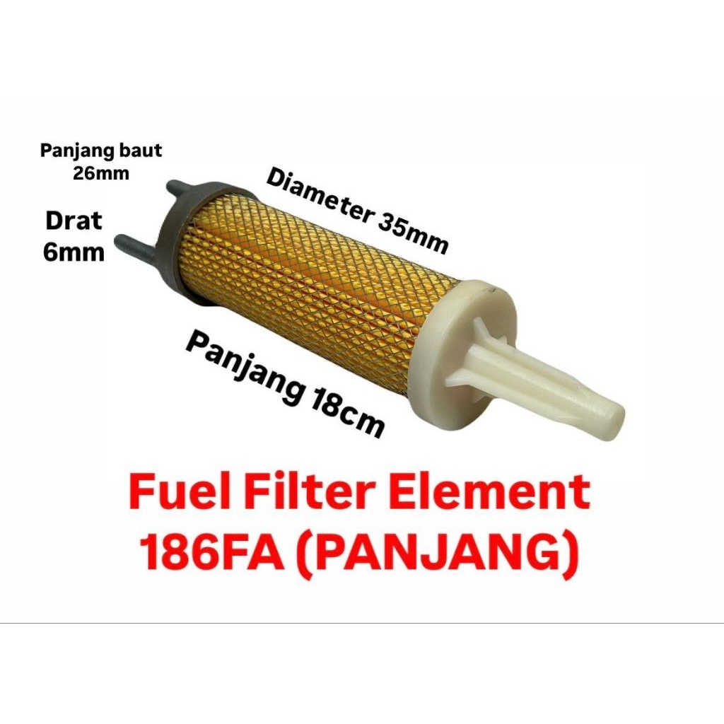 Jual Fuel Filter Element 186 fA PANJANG | Shopee Indonesia