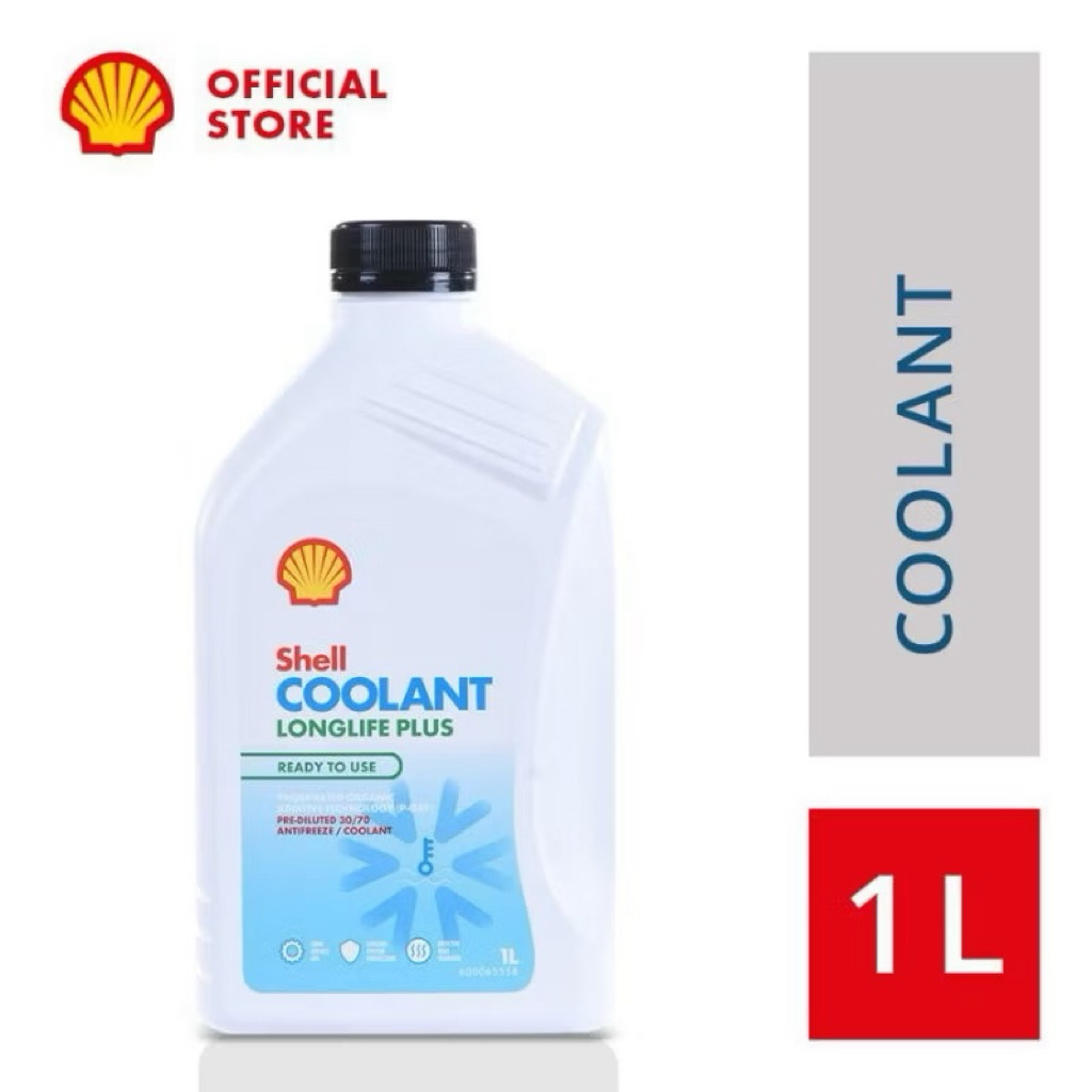 Jual Air Radiator Coolant Shell Longlife Plus RTU 1 Liter Hijau-65884 ...