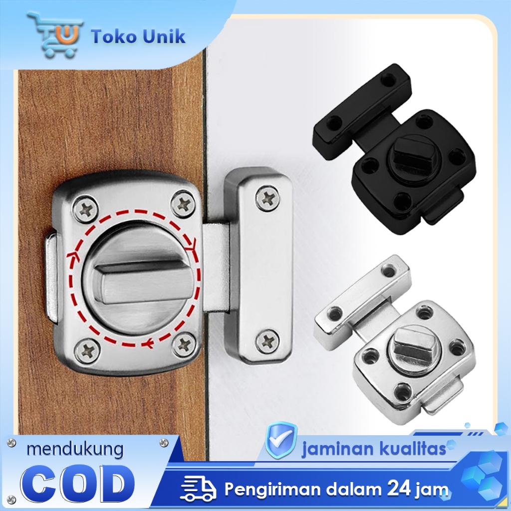 Jual Grendel Putar Slot Pintu Grendel Pintu Kotak Anti Maling Grendel ...