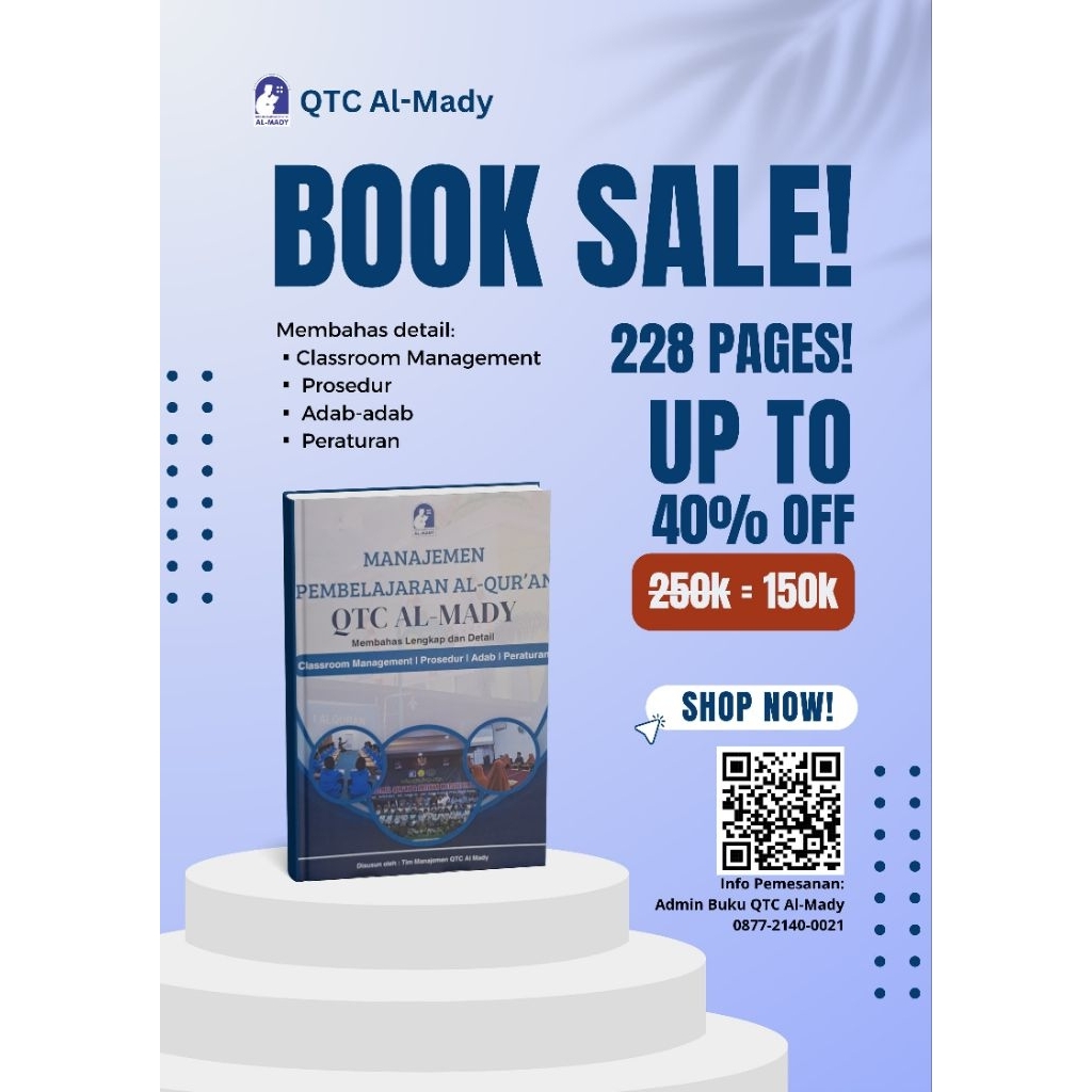 Jual Manajemen Pembelajaran Al-Qur'an QTC Al-Mady | Shopee Indonesia