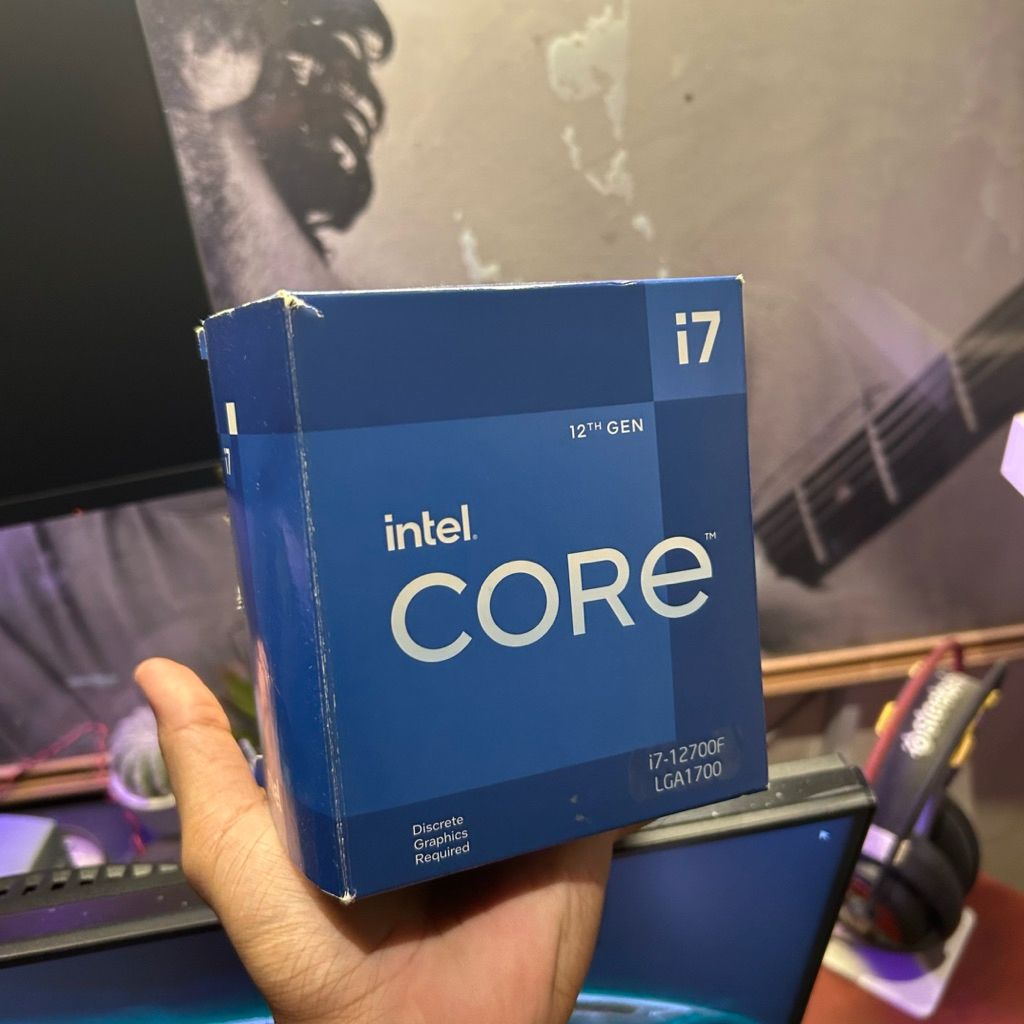 Jual Processor intel core i7 12700f gen 12 lga 1700 box bukan i5 / gen 13 14 / i9 / ryzen ...