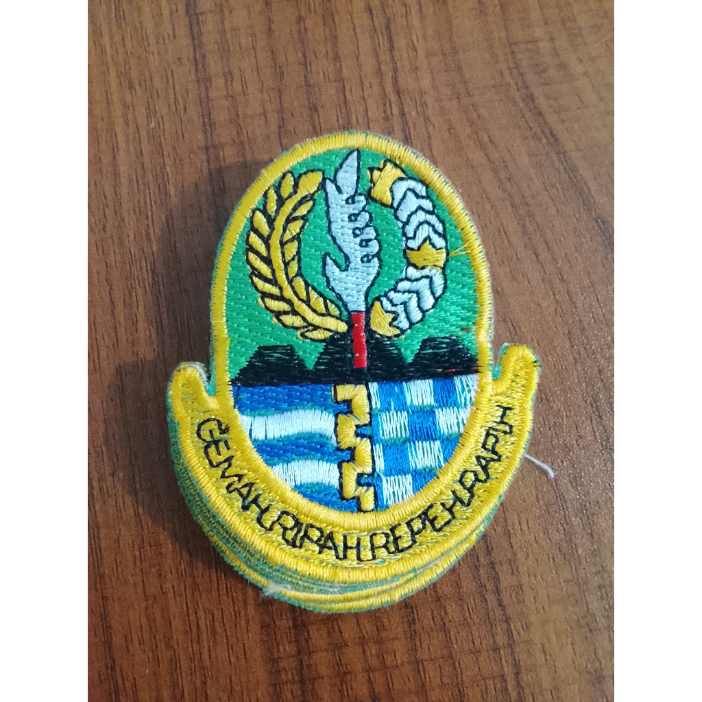 Jual ATRIBUT ASN – LOGO & LOKASI PEMPROV JABAR (BORDIR) | Shopee Indonesia