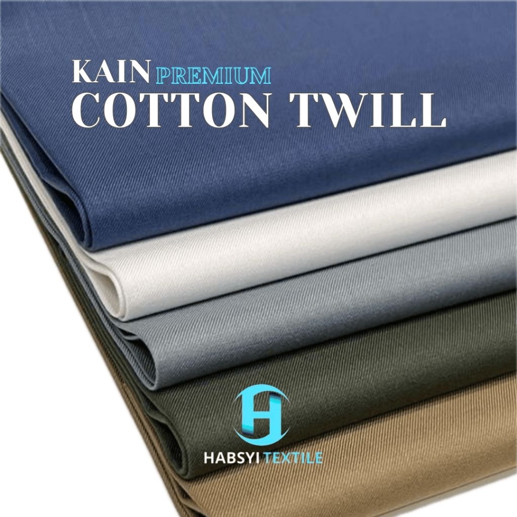 Jual Habsyi Textile | Kain twill katun premium untuk celana kolor ...