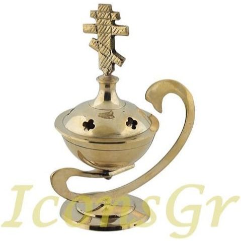 Jual Christian Byzantine Orthodox Greek Censer Incense Burner Liturgy ...