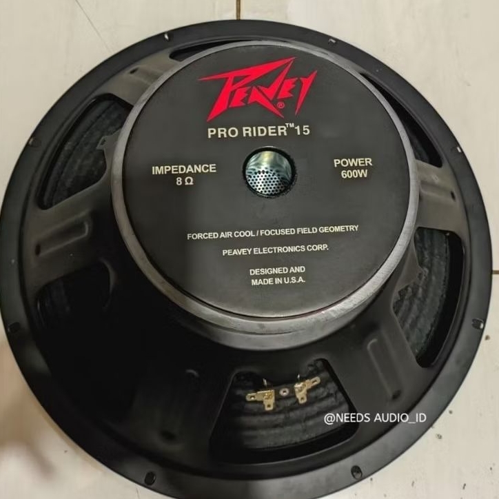 Jual speaker 15 inch PEAVEY PRO RIDER 600 WATT VC 3 IN | Shopee Indonesia