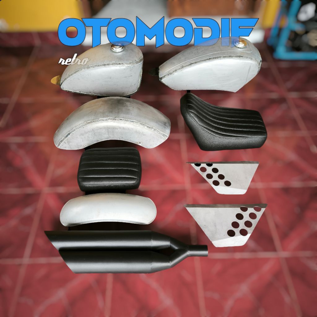 Jual Paket Body Motor Custom Sporter Sportster Bobber Bahan | Shopee ...