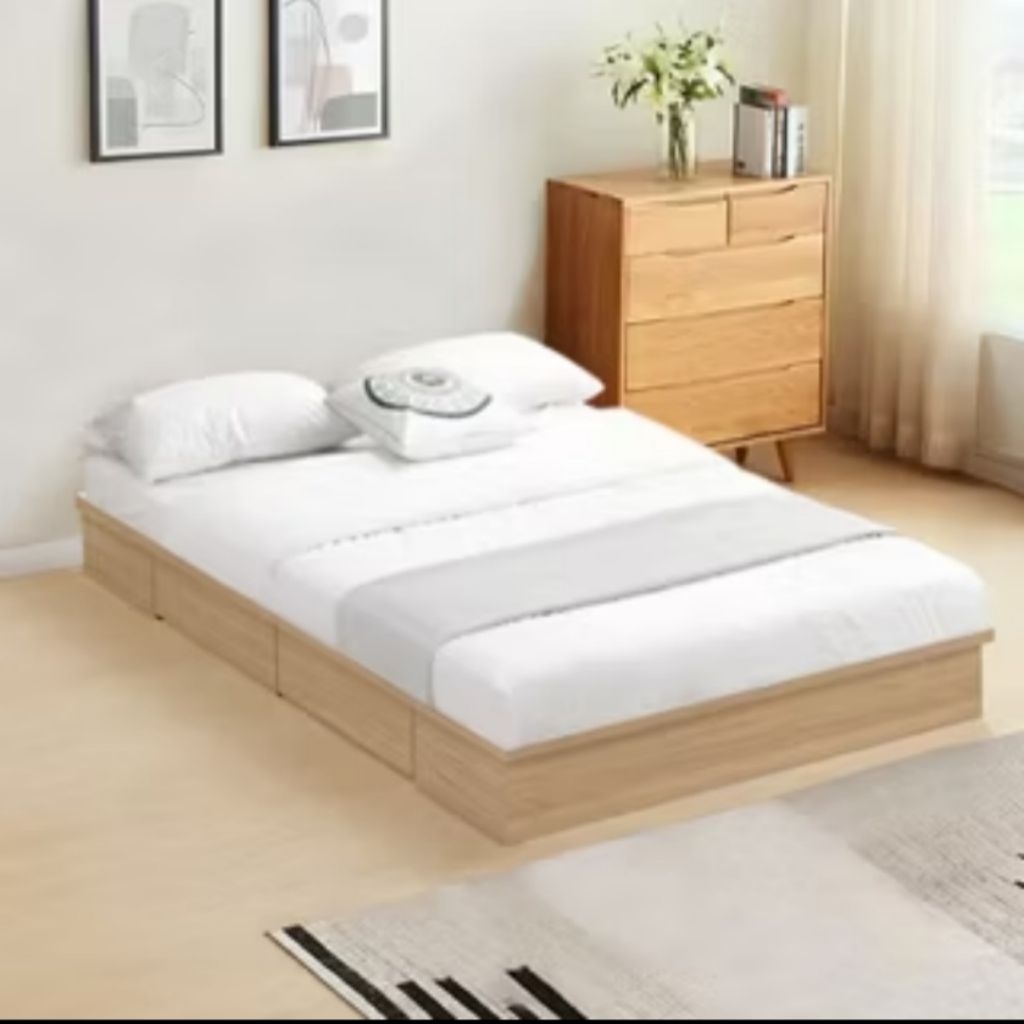 Jual divan laci ranjang alas kasur laci minimalis kayu keras tempat ...