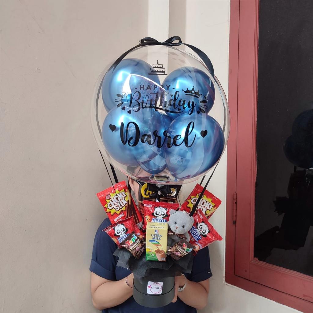 Jual Buket Balon SMALL Buket Snack Buket Kado Wisuda Ulang Tahun ...