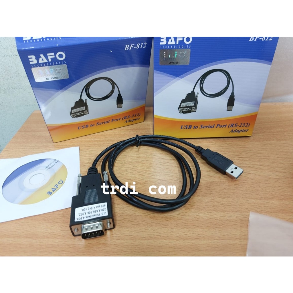 Jual USB to Serial RS232 DB9 BAFO BF-812 | Shopee Indonesia
