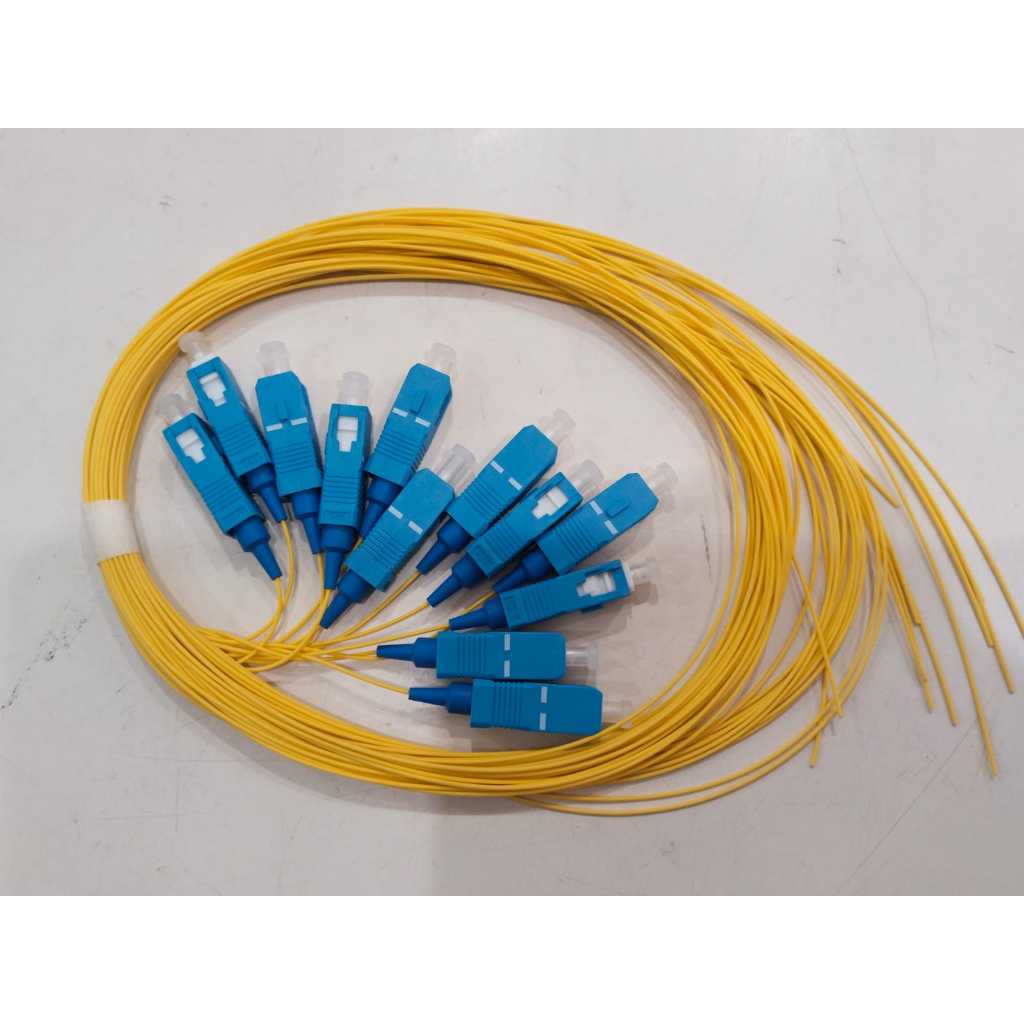 Jual PIGTAIL FO SC UPC SINGLE MODE 1.5Mtr 12PCS | Shopee Indonesia