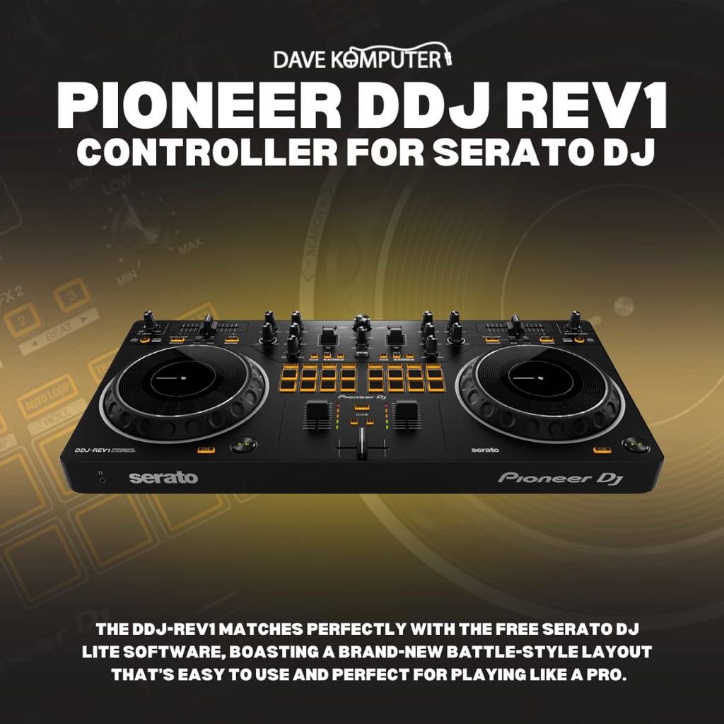 Jual Pioneer DDJ REV1 / DDJ-REV 1 / DDJREV1 controller for Serato DJ ...