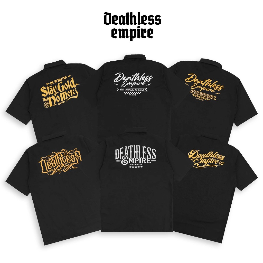 Jual DEATHLESS WORKSHIRT | WORKSHIRT SERIES 3 | Shopee Indonesia