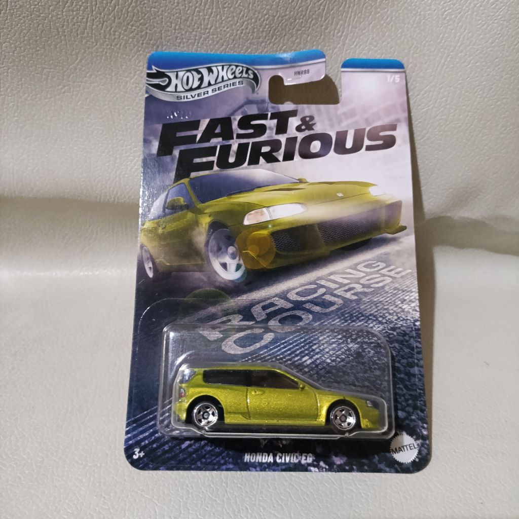Jual hot wheels fnf f&f fast and furious 2025 racing course honda civic ...