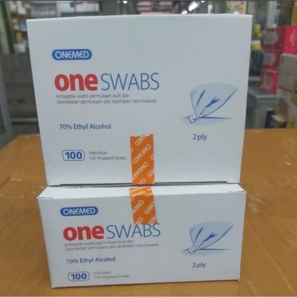 Jual oneSWAB onemed alkohol swab | Shopee Indonesia