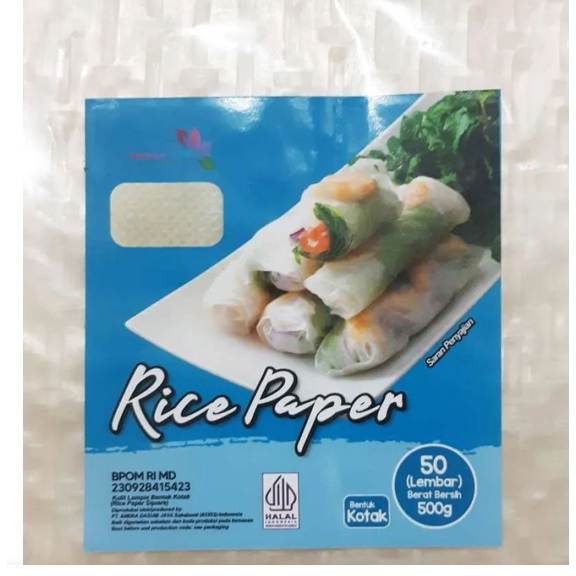 Jual Ricepaper Kotak Isi 50 | Shopee Indonesia