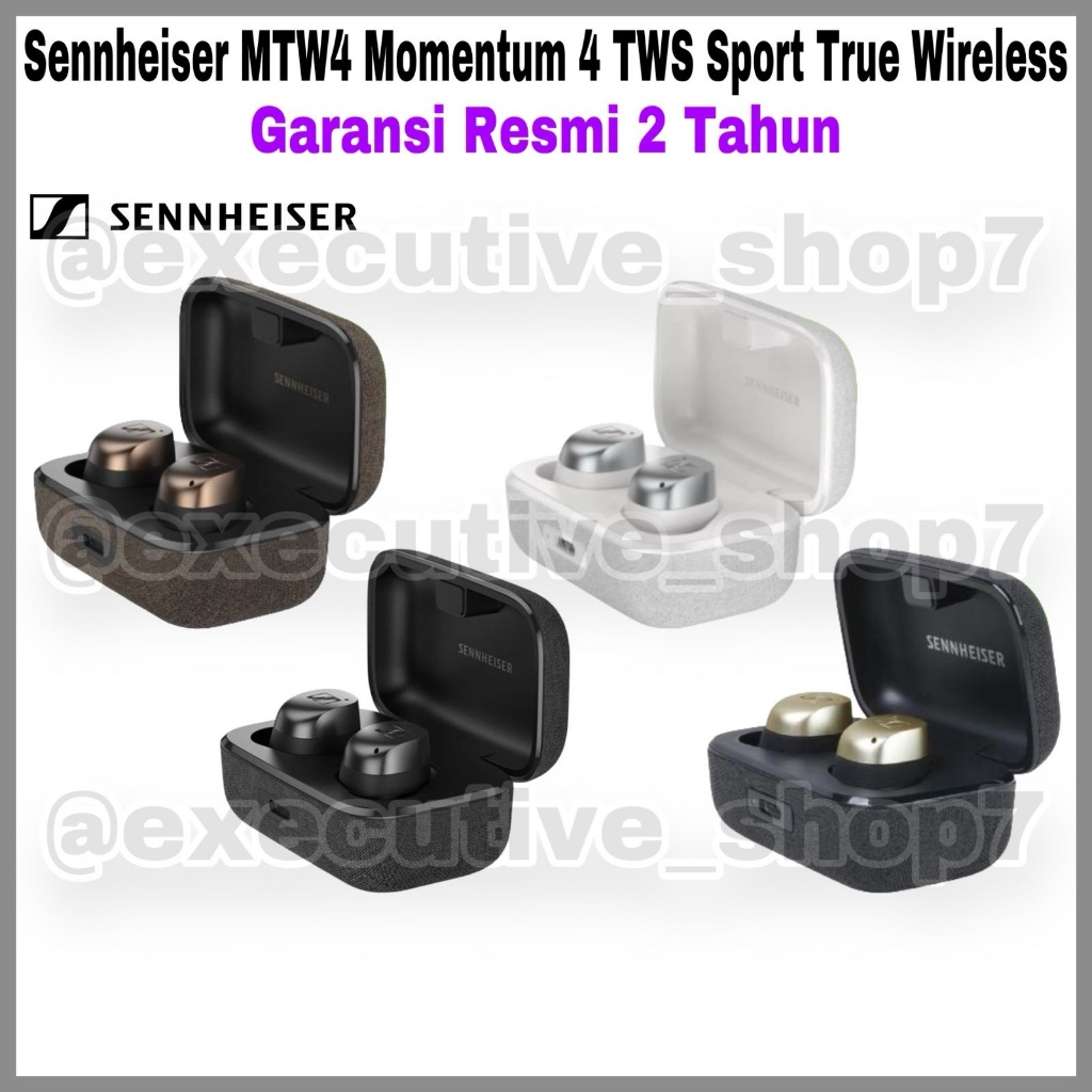 Jual Sennheiser MTW4 Momentum 4 TWS Sport True Wireless - Garansi Resmi ...