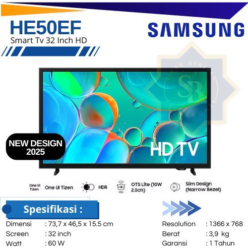 Jual SAMSUNG - 32 inch HD Smart TV HE50EF / H5000F FULL HD new version ...