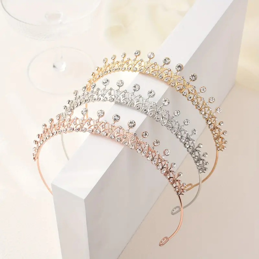 Jual VitaShop Mahkota Zicron Ria Permata Silver Gold Wedding Wisuda ...