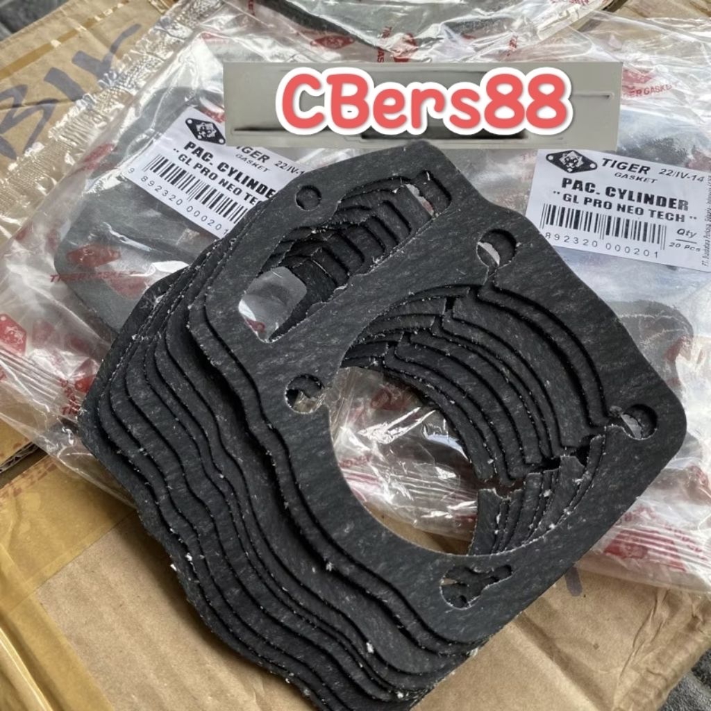 Jual paking pak kertas blok silinder tiger megapro standard GL max pro ...