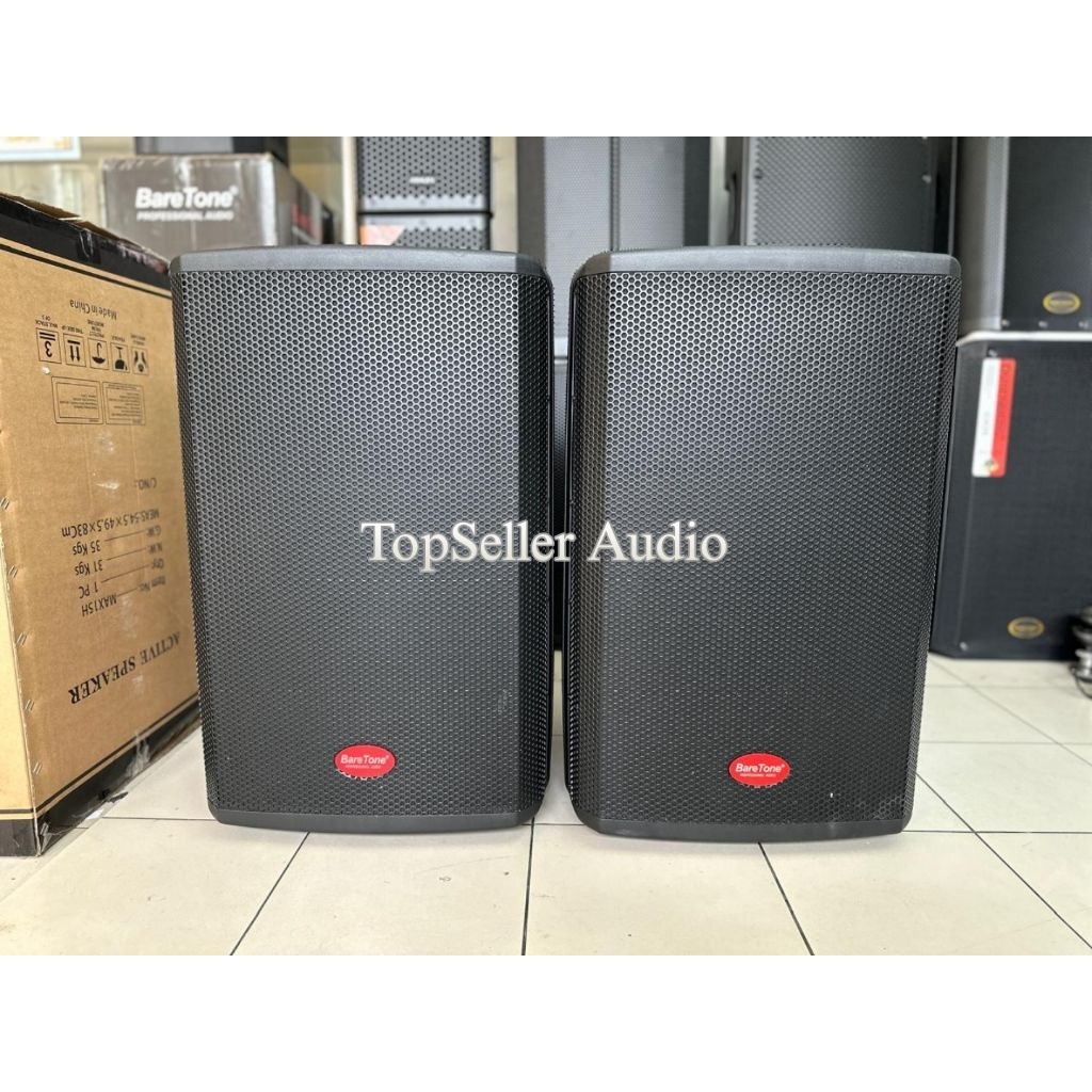 Jual BareTone Speaker Aktif 15 Inch MAX15H RMS 1.600 Watt Harga Tertera ...
