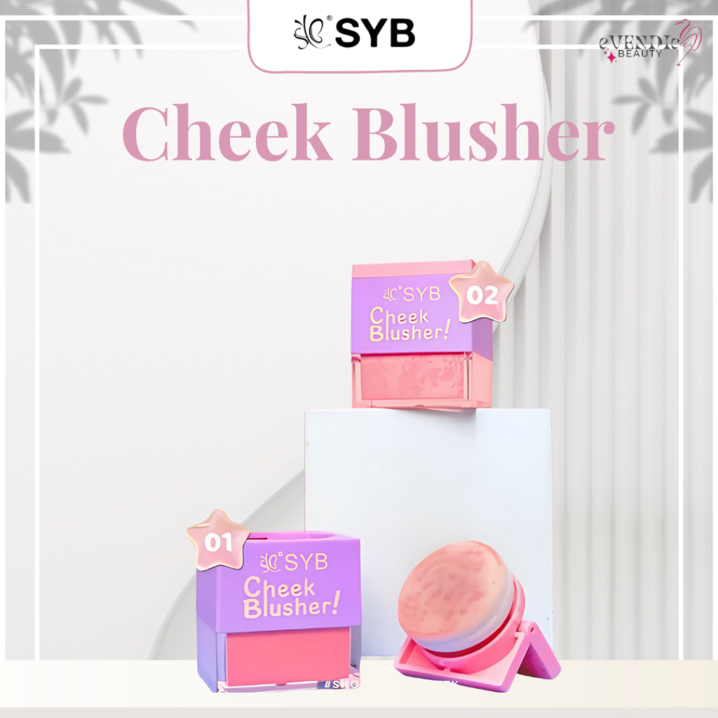 Jual READY SYB CHEEK BLUSHER [Blush On Fresh and Glow] | BPOM | Shopee ...