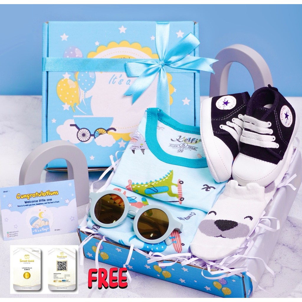 Jual FREE MINI GOLD / Hampers Bayi Murah / Kado Lahiran Bayi / Newborn ...