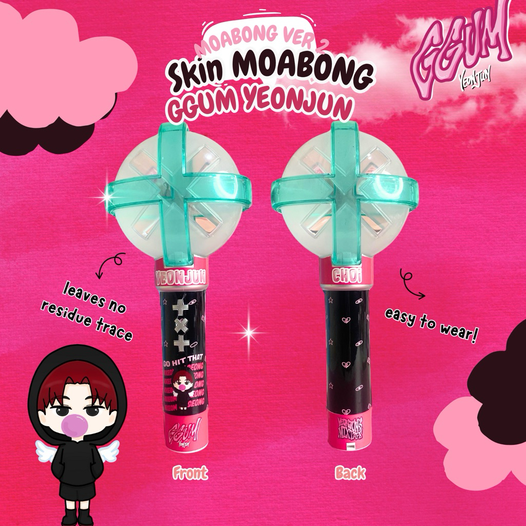 Jual GGUM YEONJUN Garskin Sticker Lightstick TXT MOABONG Ver 2 – Wrap ...