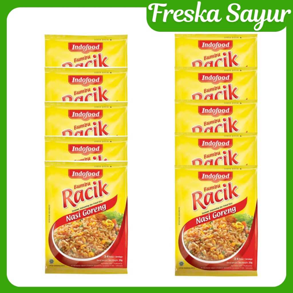 Jual Racik Indofood Nasi Goreng 1 Renceng Isi 10 | Shopee Indonesia