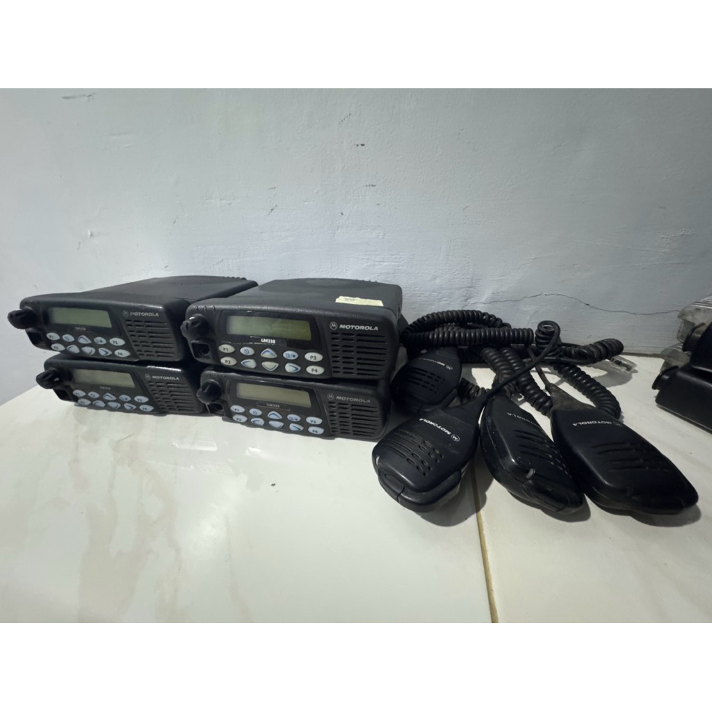 Jual RADIO RIG MOTOROLA GM 338 VhF 25 watt | Shopee Indonesia