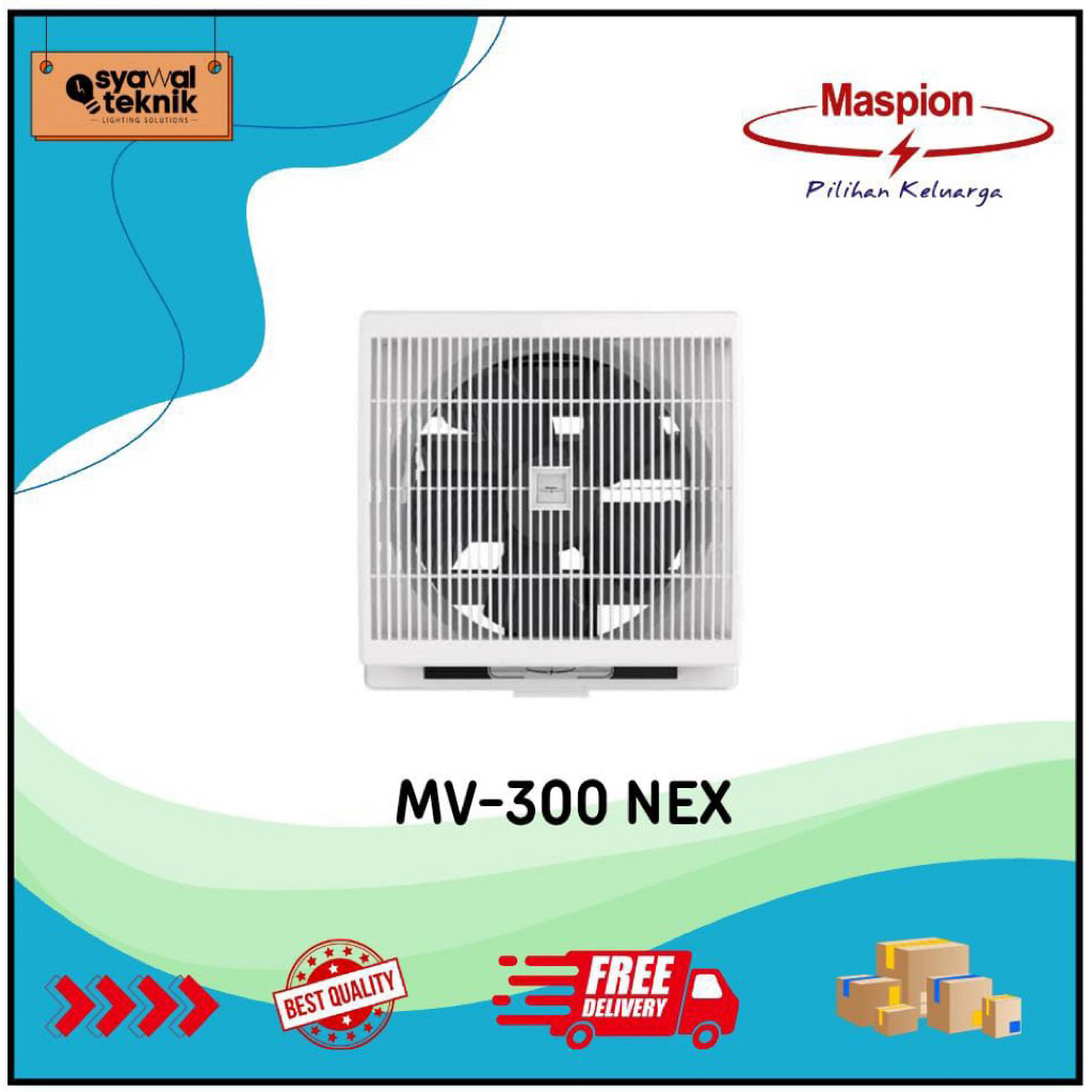 Jual Maspion Ceiling Blower Exhaust Fan Plafon Exhos Plavon 12 Inci ...