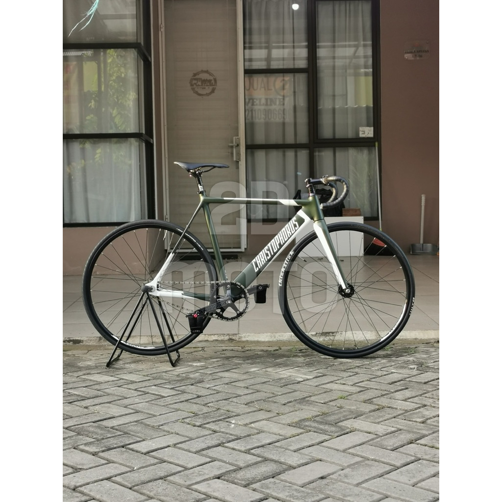 Jual Sepeda Fixie Fixed Gear Veloline Christophorus - Bonus brakeset ...