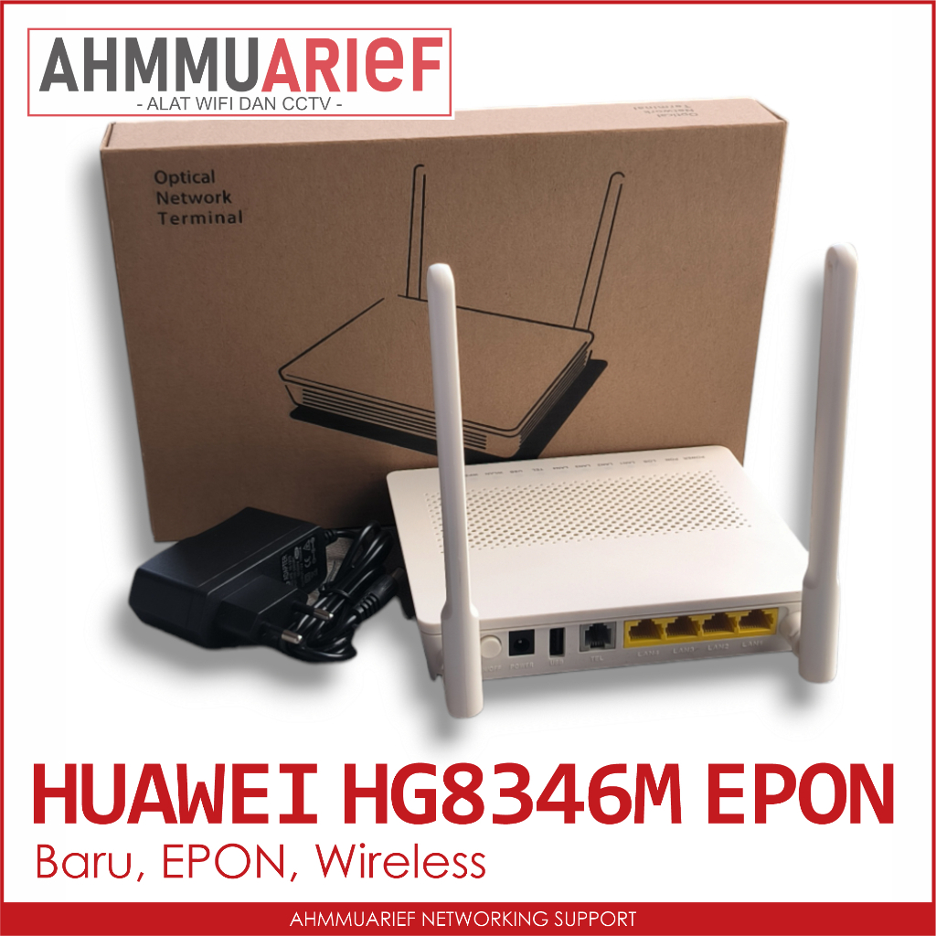 Jual PROMO - MODEM ONT ONU HUAWEI ECHOLIFE HG8346M EPON ROUTER ACCESS ...