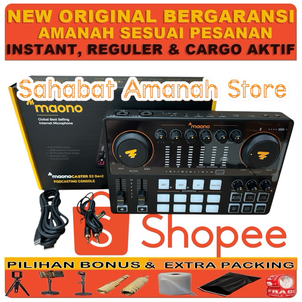 Jual BARU ORIGINAL MAONO AME2 GEN2 NEW VERSION MAONOCASTER E2 AME GEN E ...