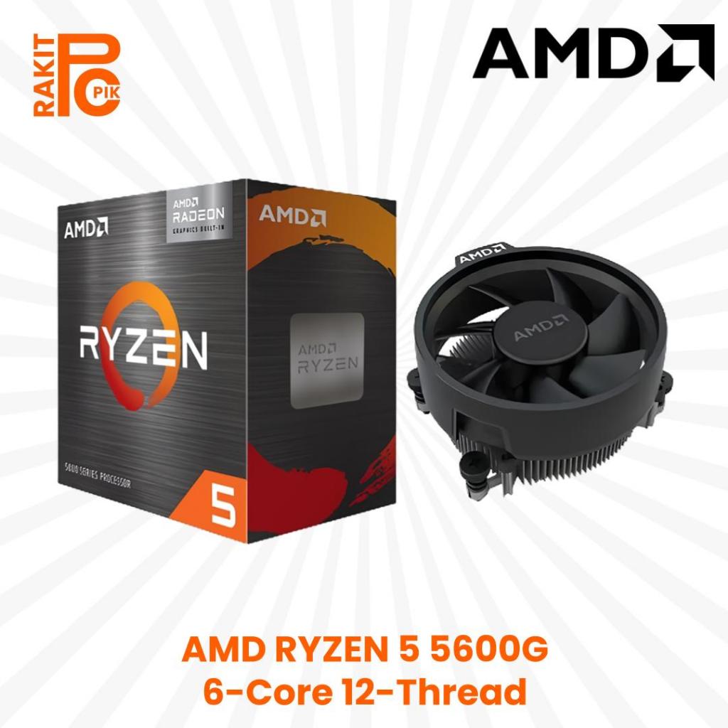 Jual Ryzen 5 5600G Boxed (6-cores 12-threads; Vega 7 Graphics) | Shopee ...