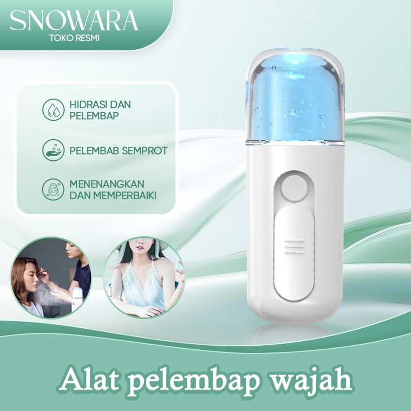 Jual SNOWARA Nano Spray Portable Mini Mist Sprayer USB Rechargeable Pelembab Perawatan Wajah ...