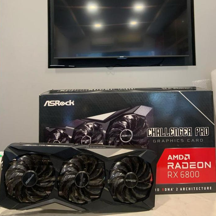 Jual ASRock VGA AMD Radeon RX 6800 / RX6800 Challenger Pro 16GB GDDR6 OC | 2ND FULL BOX | Shopee ...